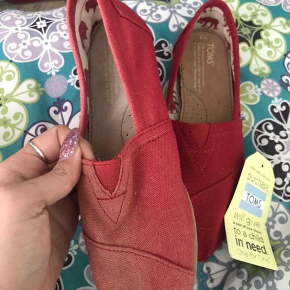 Toms | Shoes | Red Toms | Poshmark